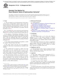 ASTM D1133-13(2021) – Rock-Bottom Price Discount ASME